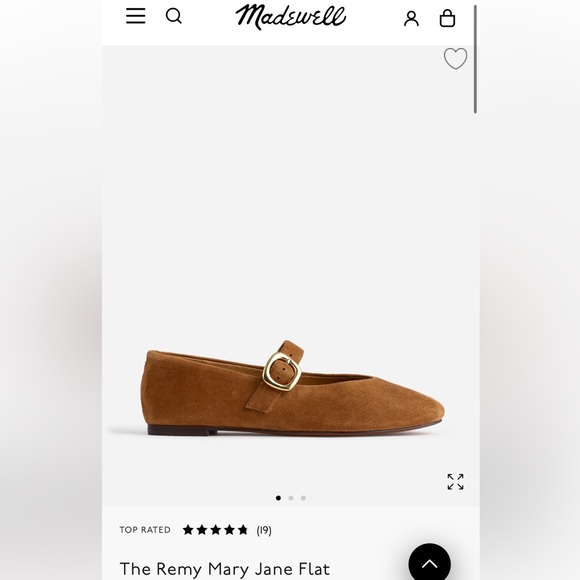 Madewell | Shoes | Madewell Remy Jane Dried Acorn Brown Suede Flats ...